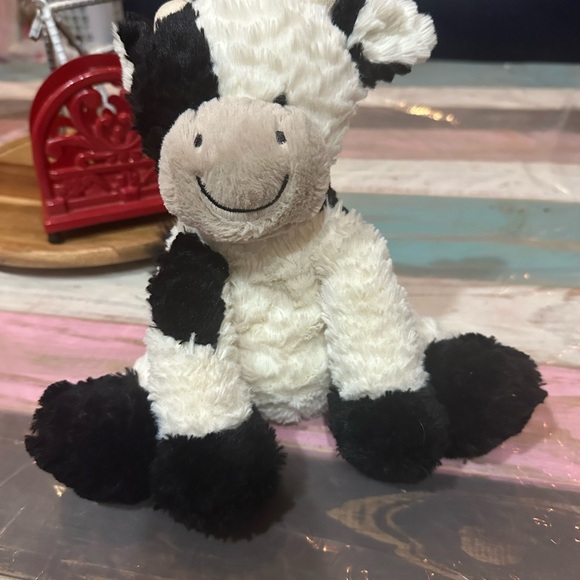 Jellycat | Toys | Jellycat Plush Cow Toy Black And White | Poshmark